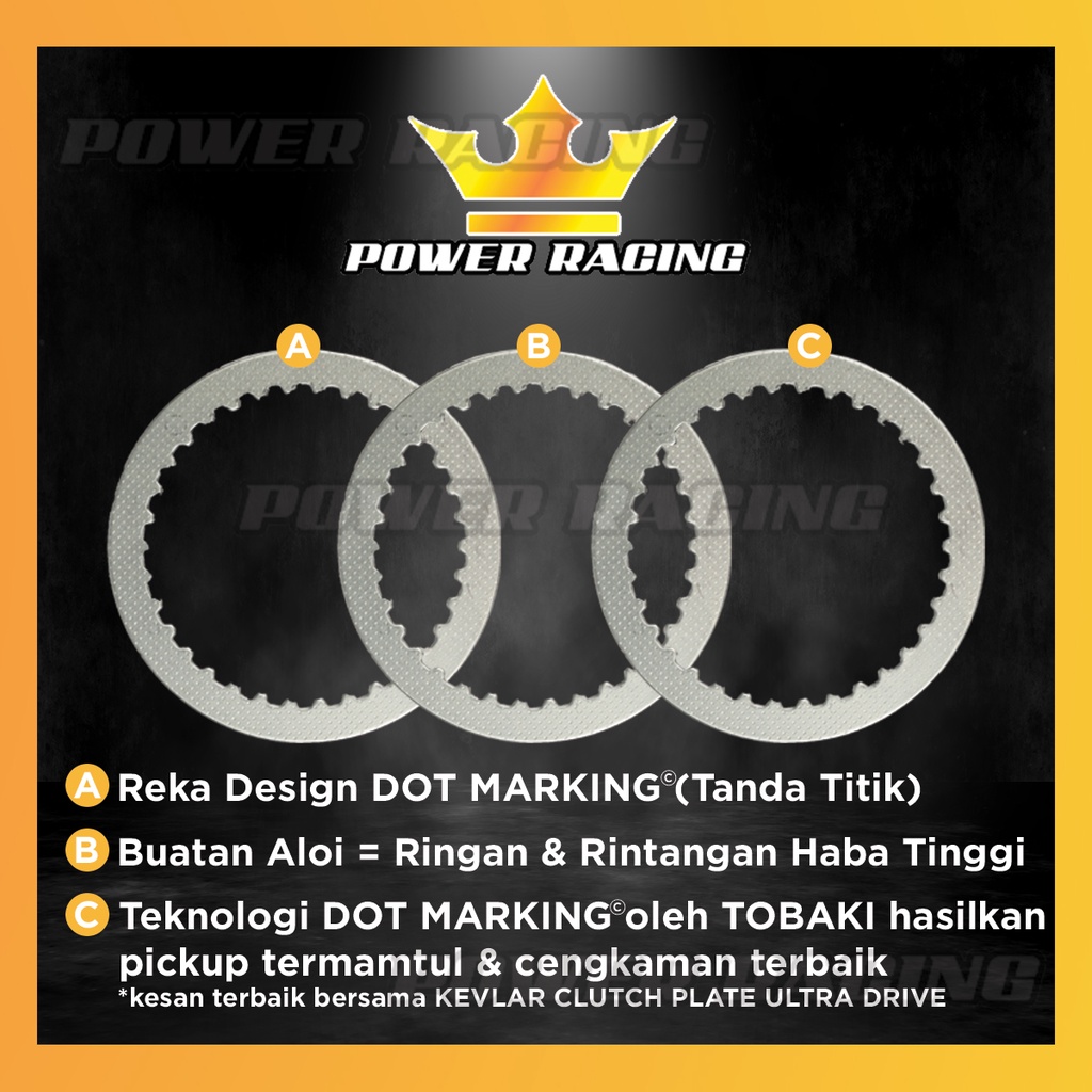 6 SPRING RFS150I/ RFS150 TOBAKI HYPER CLUTCH +KEVLAR PLATE DISC +IRON ...