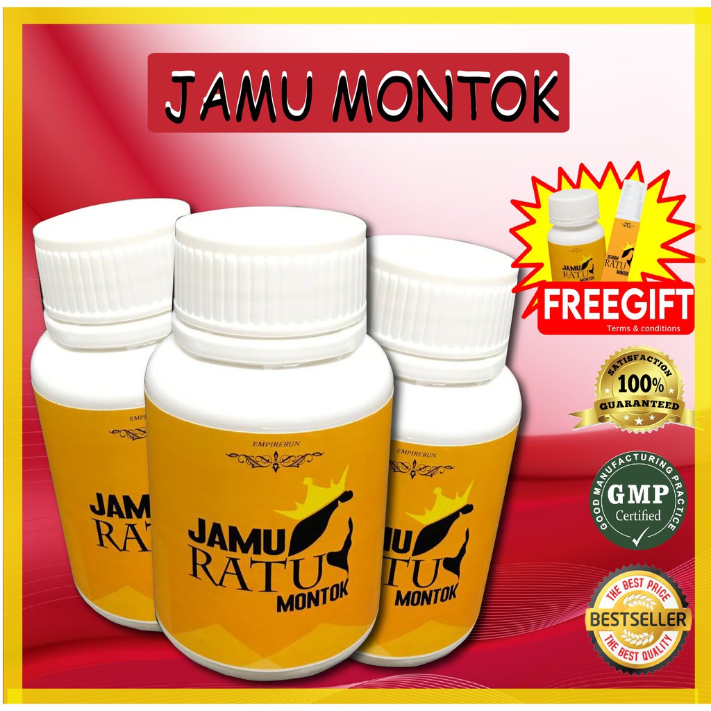 NEW 💥💥JAMU MONTOKK PLUS ORIGINAL KETAT/ PAYUDA PIL HORMON WANITA [ JAMU RATU MONTOK ] | Shopee ...