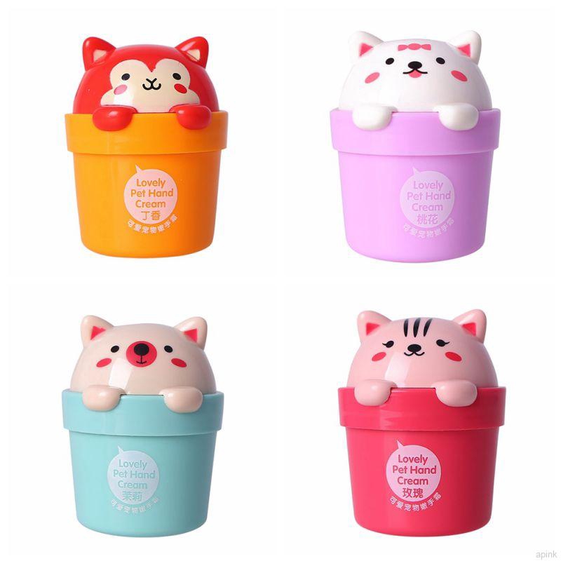 Cartoon Cat Hand Cream Whitening Nourishing Anti-wrinkle Anti-drying ...
