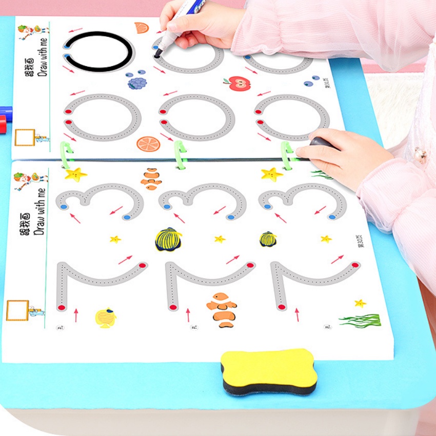 Erasing Notebook to Teach Numbers and Smart Puzzles to Help Children ...