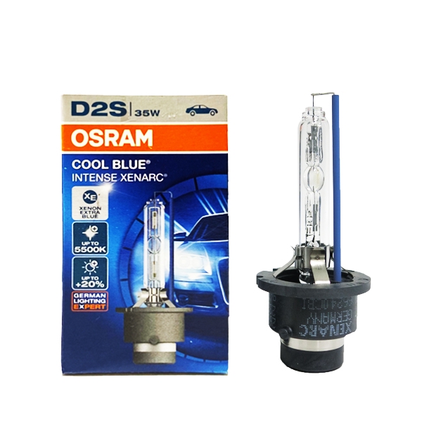 Osram D2S Cool Blue Advance 6000K HID Bulb ( Made In Germany ) | Shopee ...