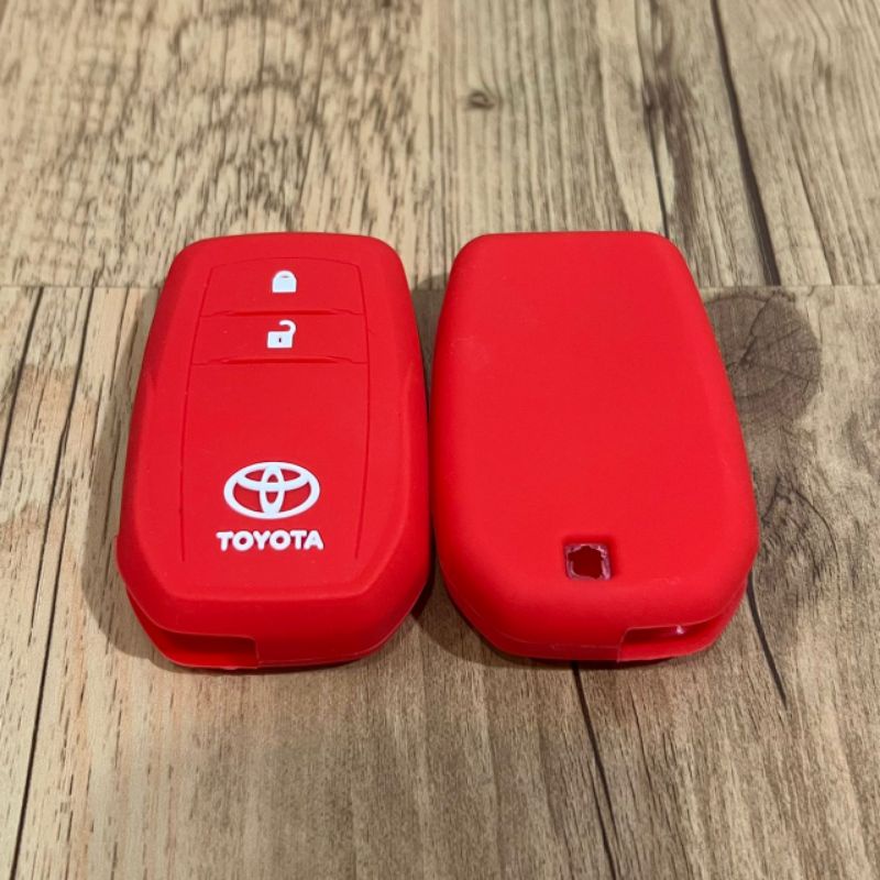 Toyota hilux revo & rogue / innova / fortuner key cover silicone ...
