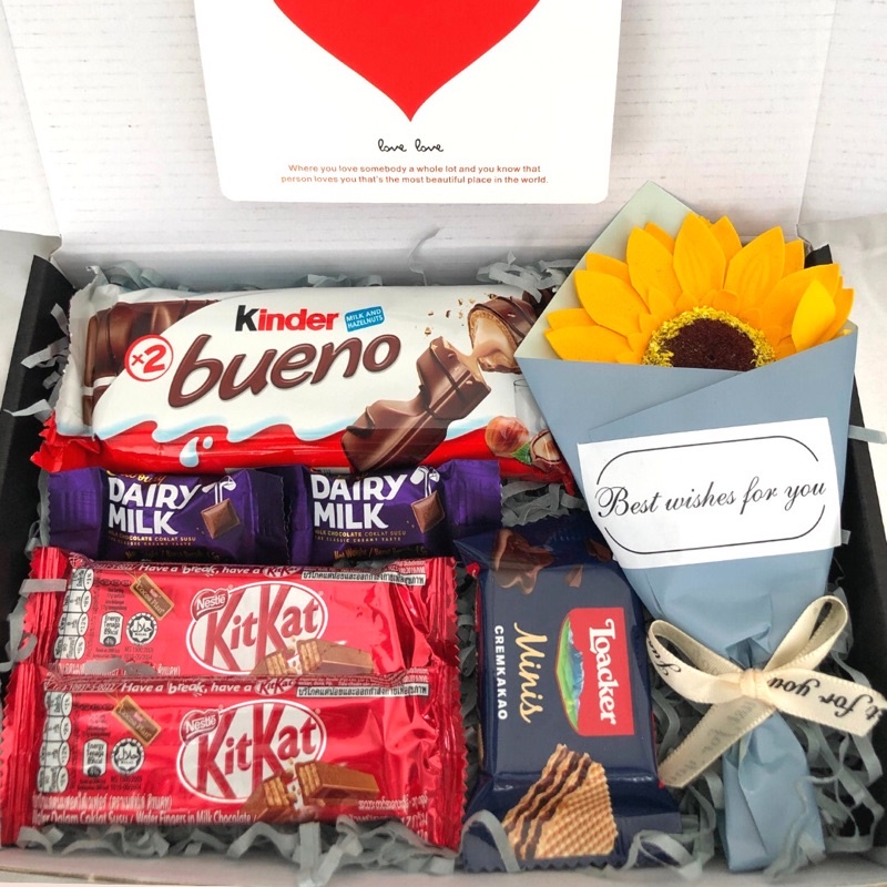 Surprise Gift Box Chocolate Hadiah Kotak Coklat Box Birthday ...