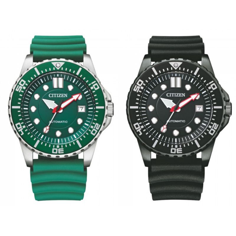 Citizen Automatic Rubber Series NJ0129-10X/NJ0125-11E | Shopee Malaysia