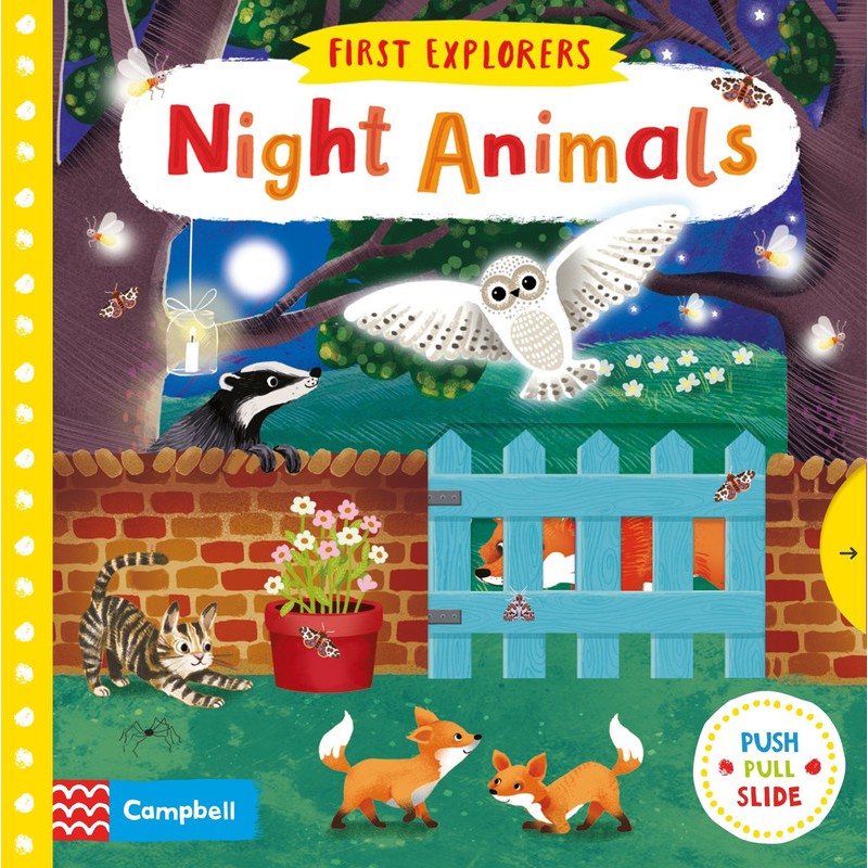 First Explorer Campbell Book: Night Animal (BB) | Shopee Malaysia