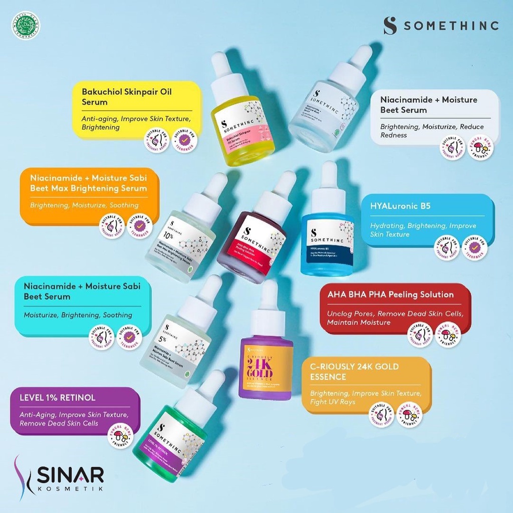 SINAR SOMETHINC SERUM NIACINAMIDE - HYALURONIC 9 - RETINOL - REVIVE ...