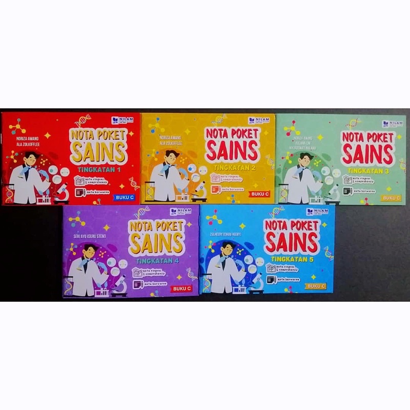 NOTA POKET BOOK C SAINS TINGKATAN 1-5 | Shopee Malaysia