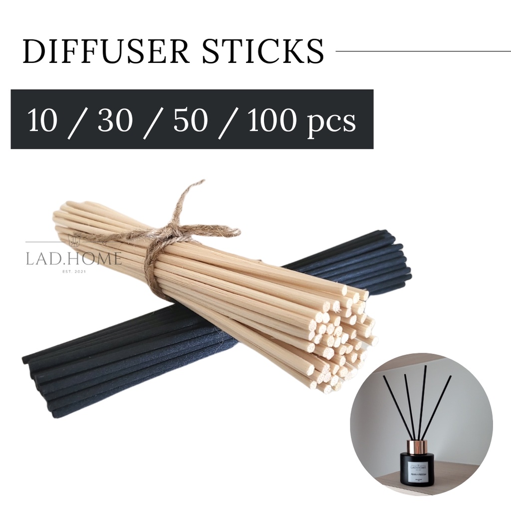 Reed Diffuser Stick 19cm 10pcs 30pcs 50pcs Essential Oil Home Fragrance ...