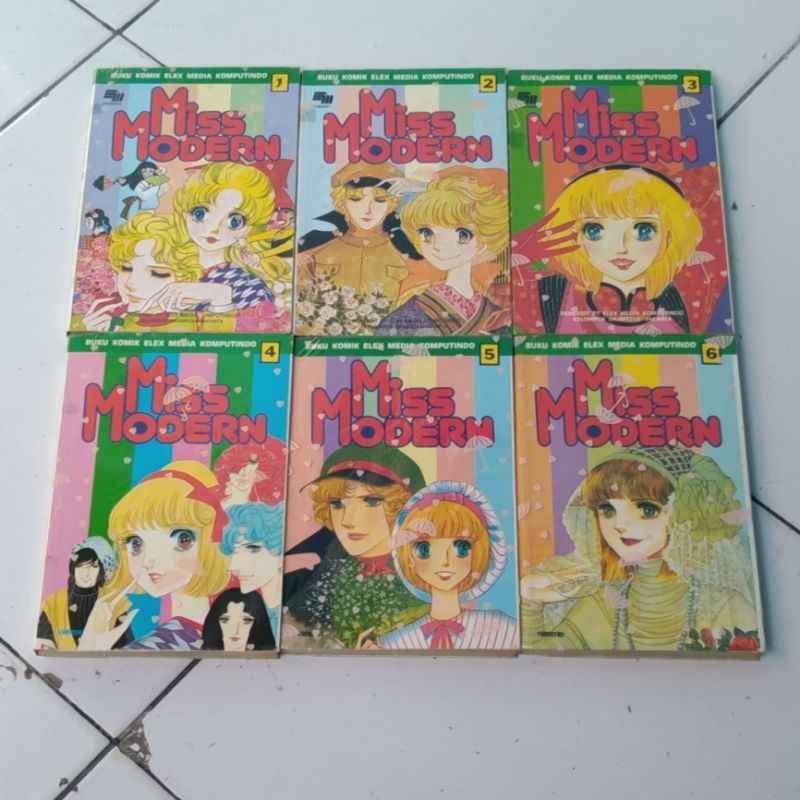 Miss Modern Comics 1-6 (OG) | Shopee Malaysia