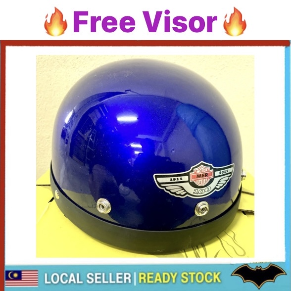 [ FREE VISOR ] MHR III Steng Kura Kura Half Cut Helmet VIETNAM ...