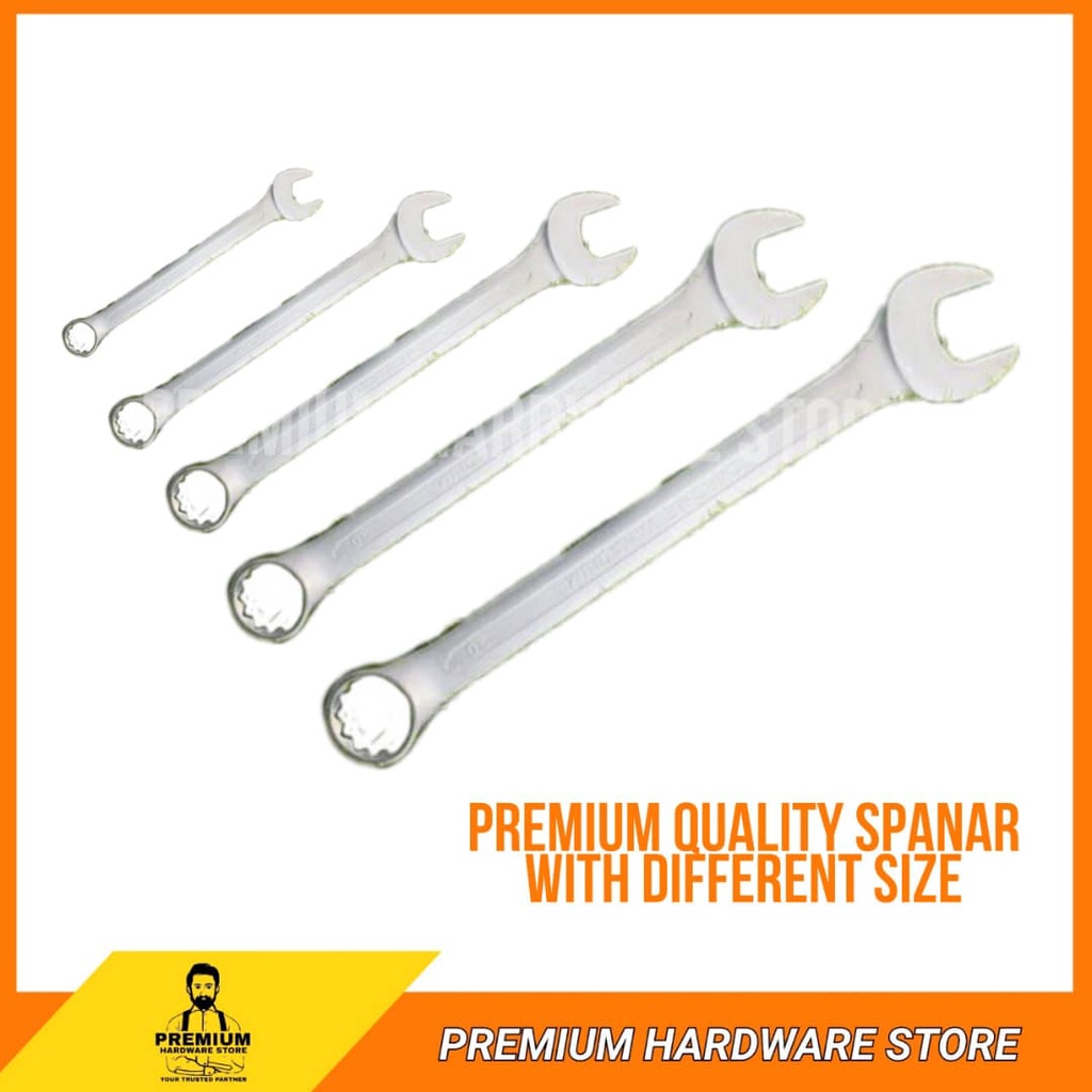 PREMIUM High Quality Combination Wrench Spanner (6MM - 32MM) Spanar ...