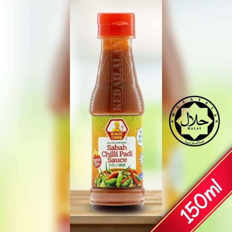 MAGIC COOK Sabah Cili Padi/Hot Chili Sauce 150ml | Shopee Malaysia