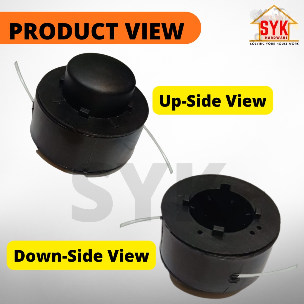 SYK Spool Line Refill Nylon String (1Pcs) For Daewoo DAET2026i Grass Trimmer Spare part Tail ...