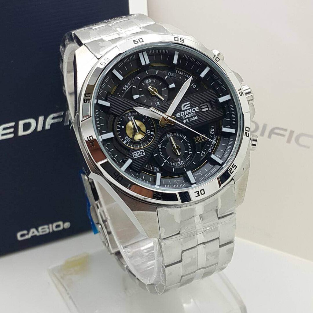 Casio Edifice 556 Dual Dial World Time Alarm Analog Chronograph Men ...