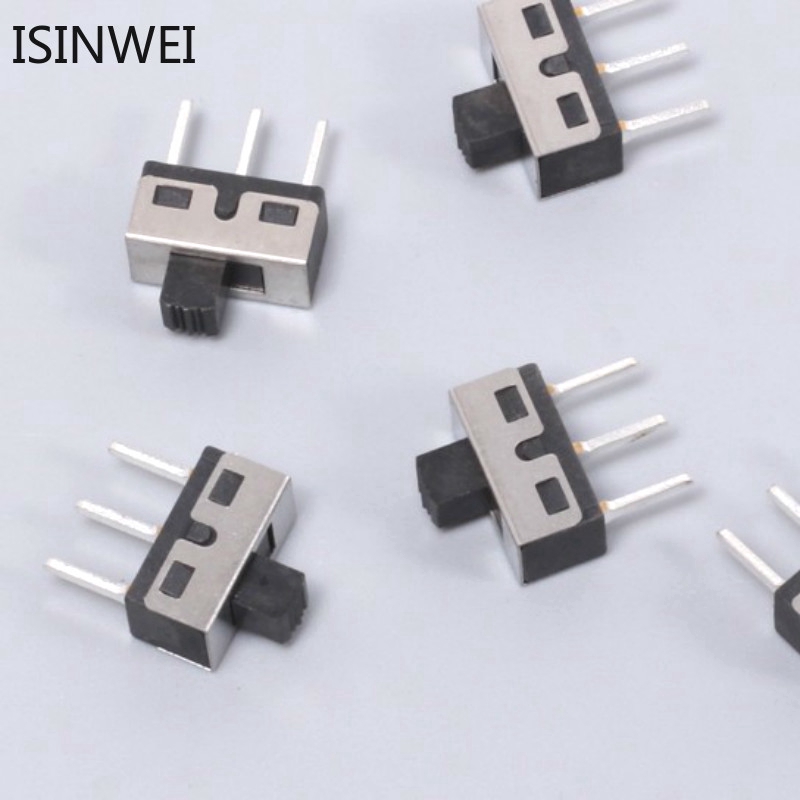 10pcs SS12D10 Toggle Switch 1P2T Handle High 5mm Pitch 4.7mm SS-12D10 ...