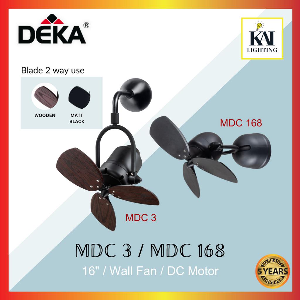 Deka 16'' 7 Speeds Wall Mounting Fan MDC 168 BLW / Deka 20" Speeds ...