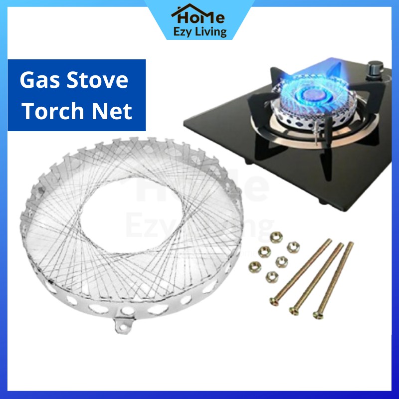 [EZY LIVING] Gas Stove Torch Net Gas Cooker Windproof Energy Saving ...