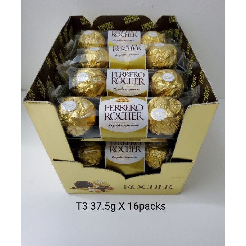 Ferrero Rocher [16 x T3 Packs] 600g Exp.24/03/2022 | Shopee Malaysia