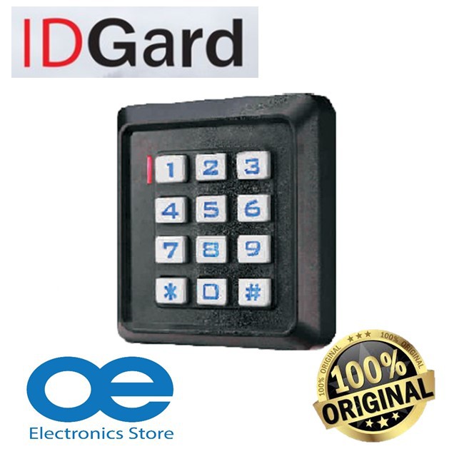 IDGARD IDG-BC5130S Door Access Standalone Keypad Access Control ...