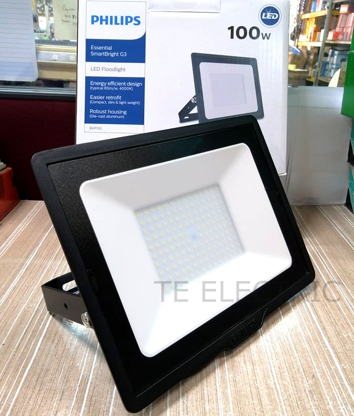 PHILIPS BVP150 100W LED FLOODLIGHT G3 SMART BRIGHT ESSENTIAL (6500K ...