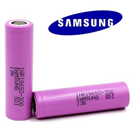 Original Samsung INR 18650 30Q 3000mAh 15A 18650 Battery for High Drain ...