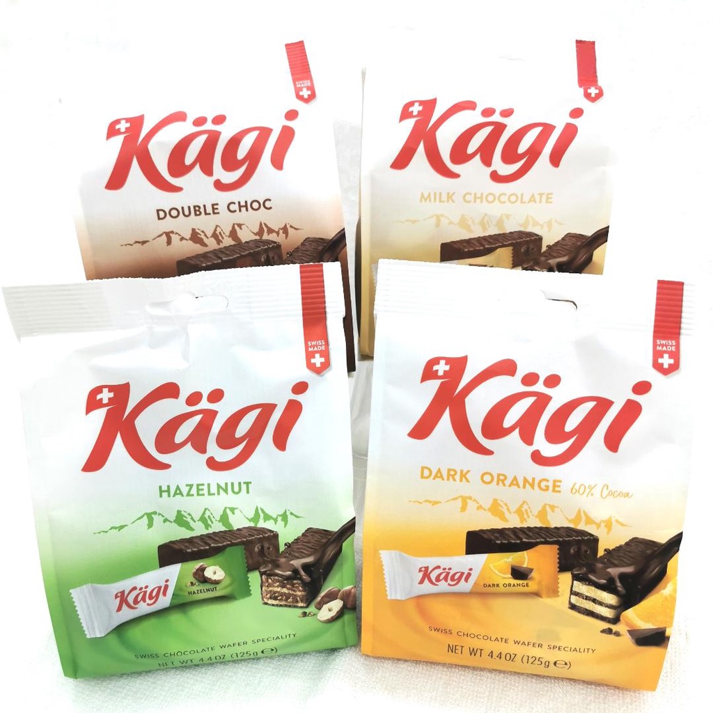 Kagi Hazelnut Minis Chocolate Wafer 125g (Swiss Made) | Shopee Malaysia