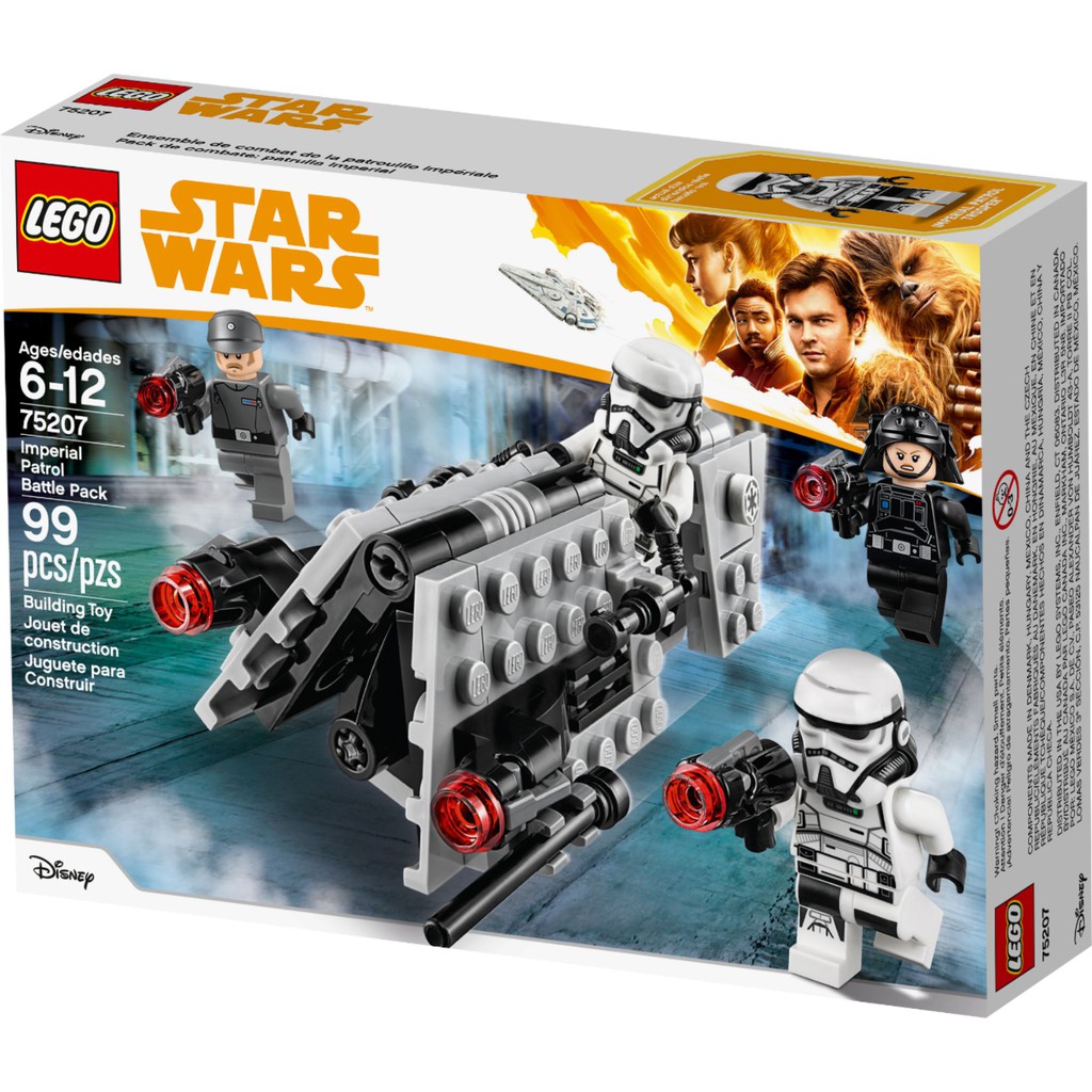 LEGO 75207 Star Wars - Imperial Patrol Battle Pack | Shopee Malaysia