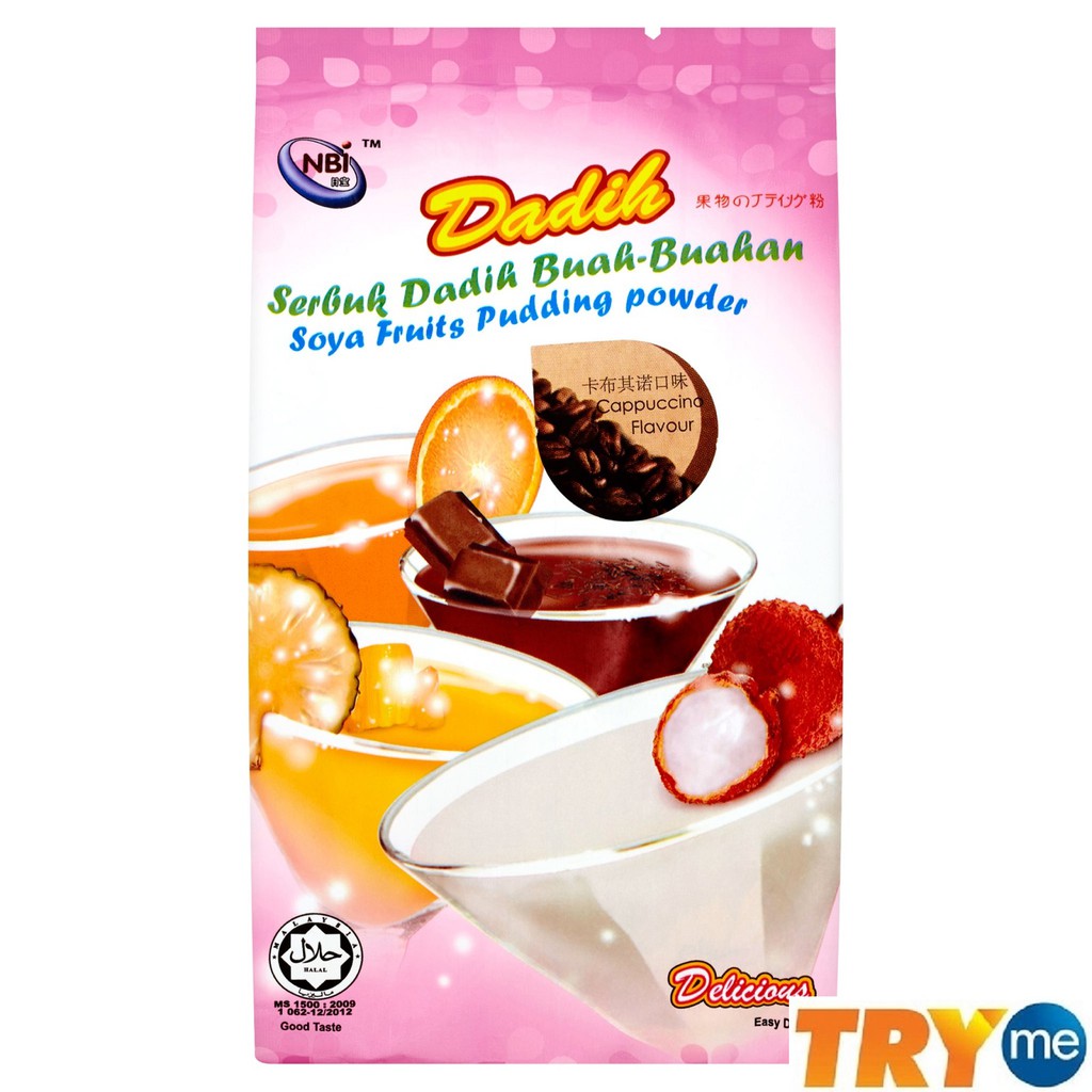 NBI Dadih Soya Fruits Pudding Powder Flavour 380g - 15 Variants ...