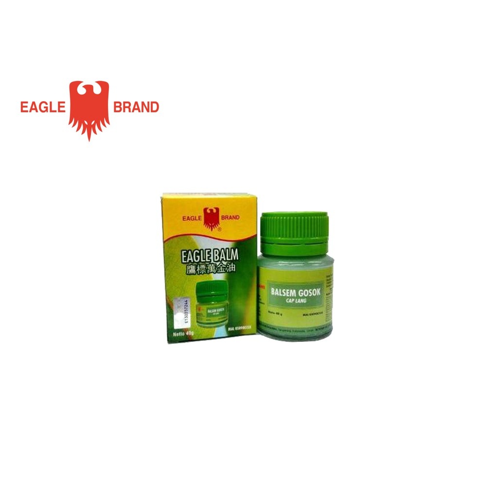 Eagle Balsam Balm Balsem Sapu Gosok Cap Lang Headaches Joint Paint ...