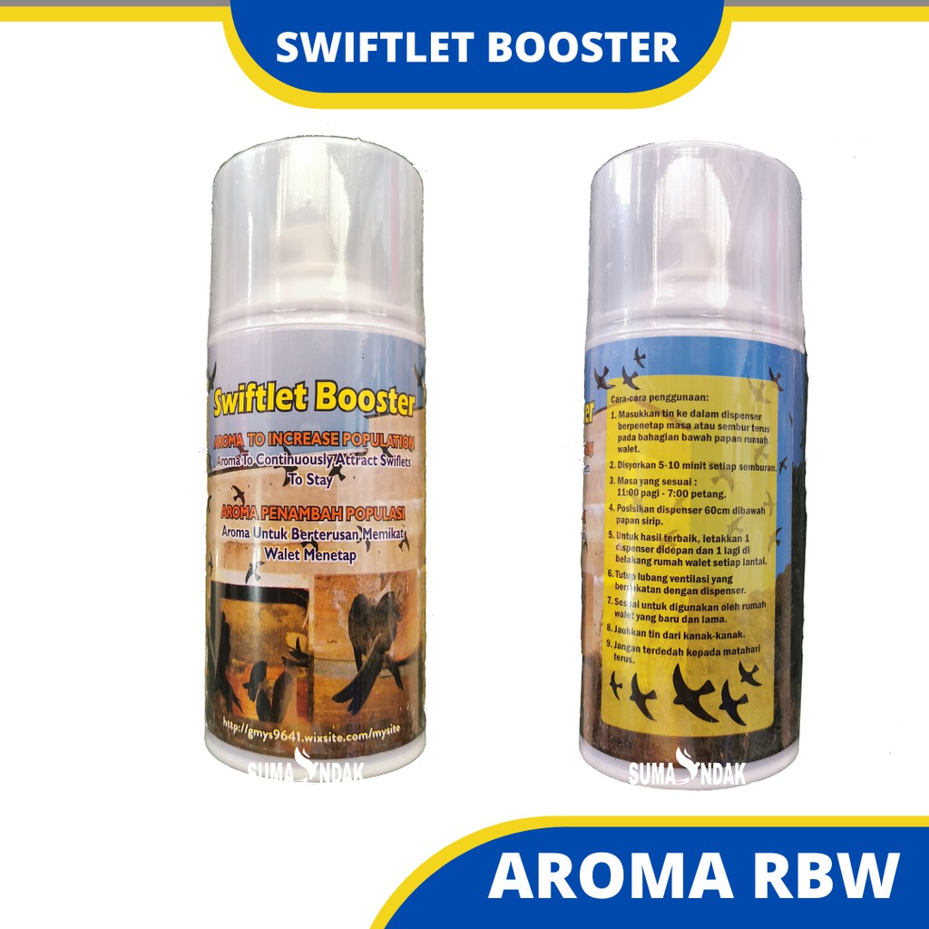 SWIFTLET BOOSTER Parfum Aroma Rumah Burung Walet 1pc | Shopee Malaysia