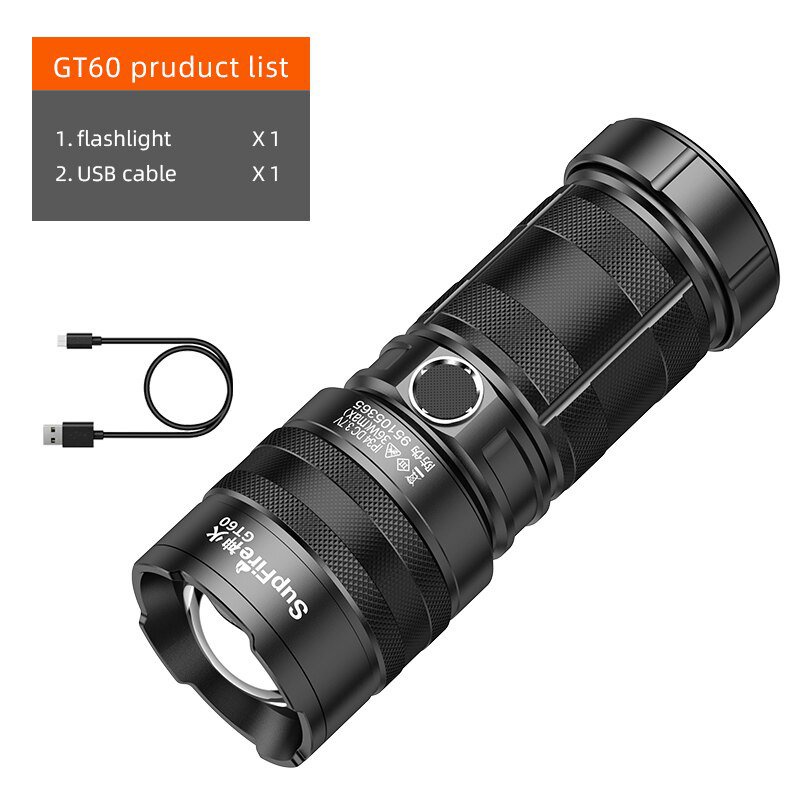 【READY STOCK】【Ready Stock】Original New SupFire GT60 Cree xhp90 36W ...