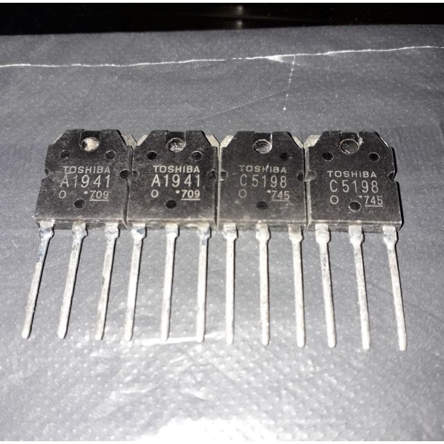 2SA1941 2SC5198 A1941 C5198 PNP NPN 10A 140V TO-3P POWER AMP TRANSISTOR ...