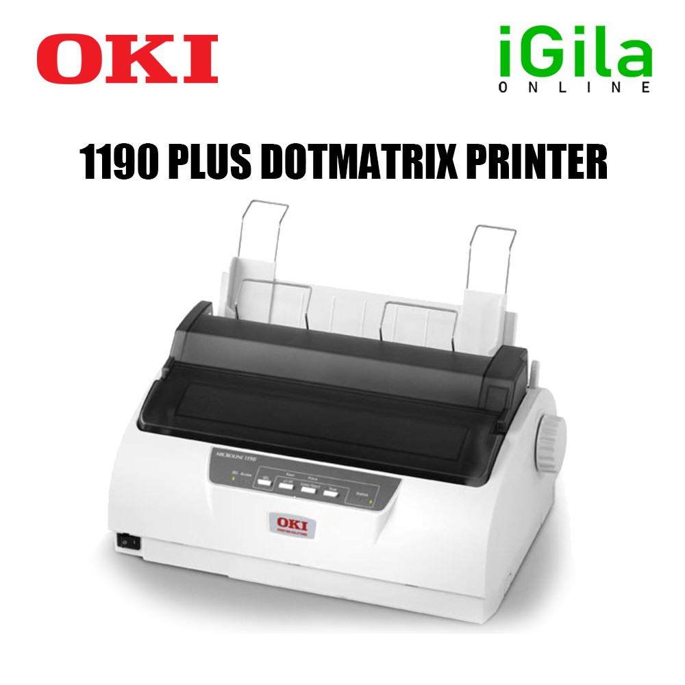 OKI Microline 1190 plus /24 PIN DOT MATRIX PRINTER | Shopee Malaysia