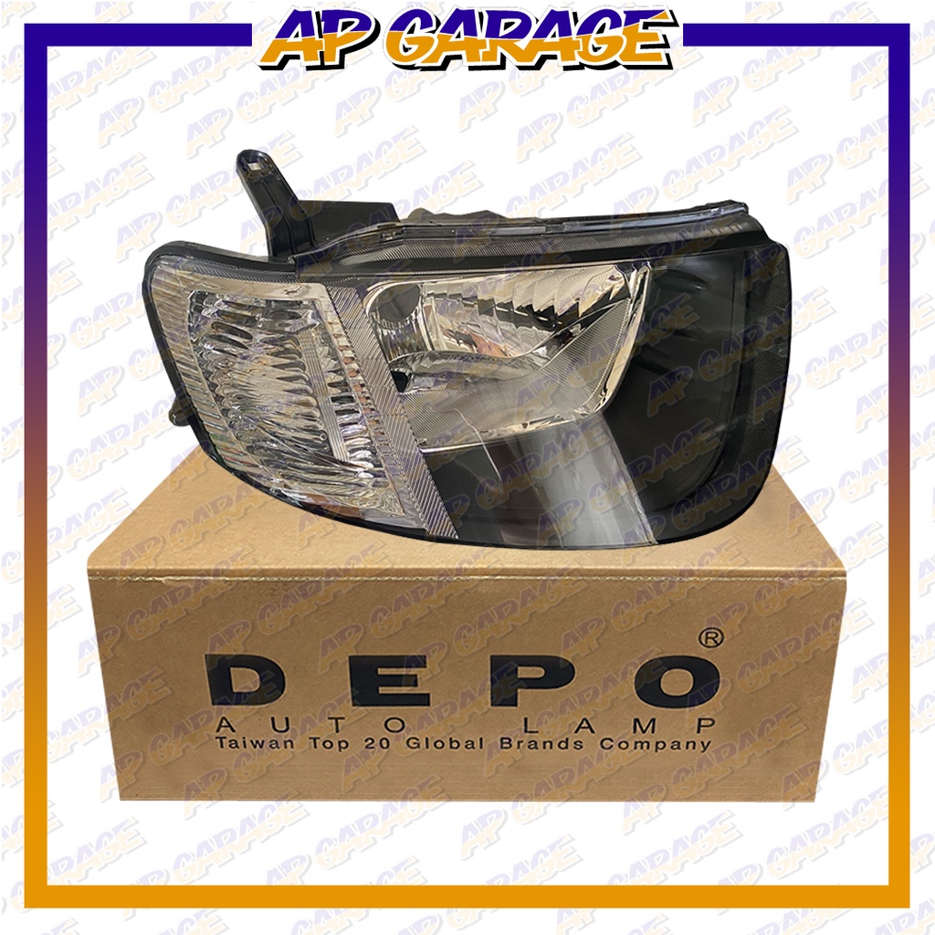 [ORIGINAL DEPO TAIWAN] Mitsubishi Triton (2008) Headlamp Head Lamp ...