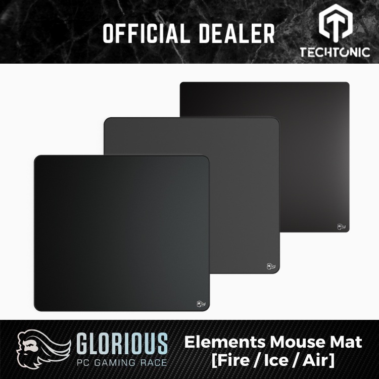 Glorious Element Mouse Mat - [FIRE / ICE / AIR / Stitch Cloth] Gaming ...