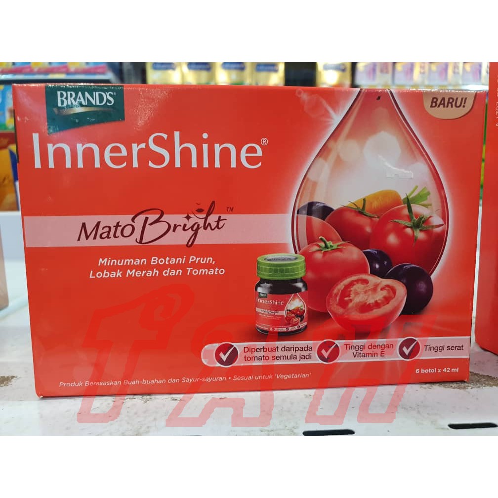 BRAND'S INNERSHINE MATO BRIGHT 42MLX6B/42MLX12B | Shopee Malaysia