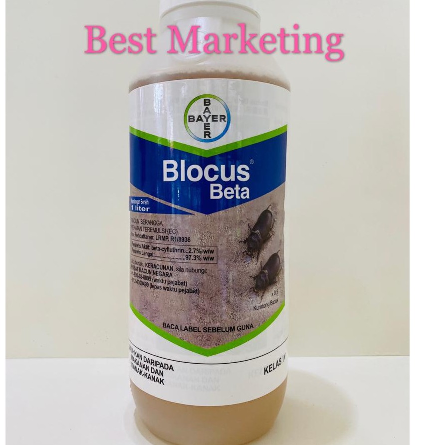 1LIT BLOCUS BETA BAYER / Kumbang Tanduk | Shopee Malaysia