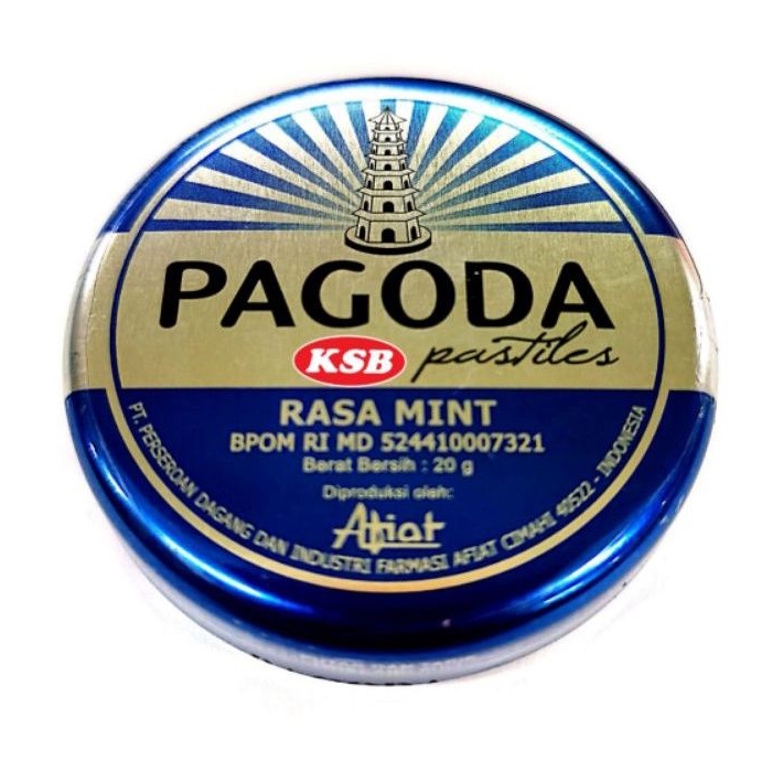 【20g】Pagoda Pastiles Rasa Mint | Shopee Malaysia