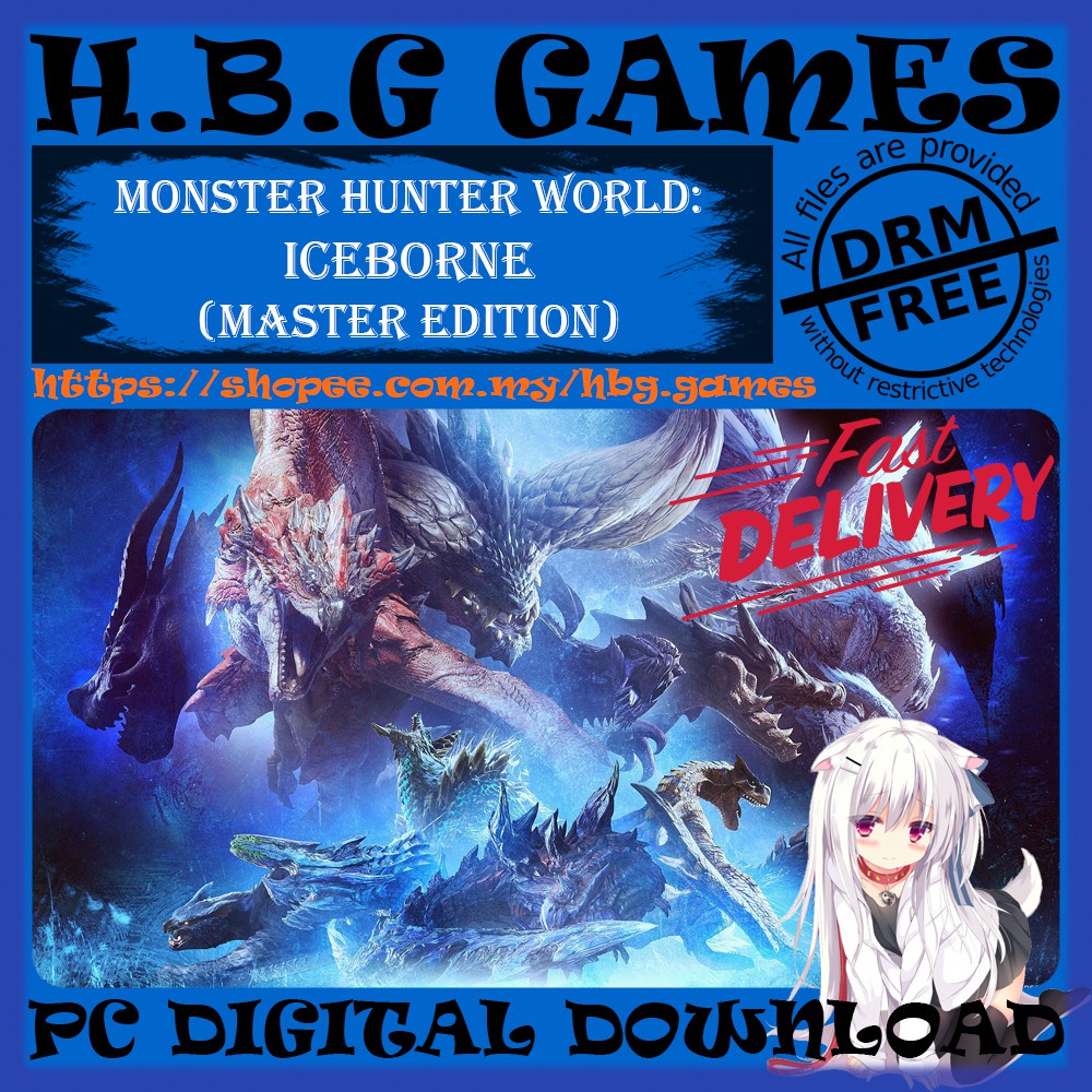 Monster Hunter World: Iceborne (Master Edition) [PC DIGITAL DOWNLOAD] [OFFLINE] | Shopee Malaysia