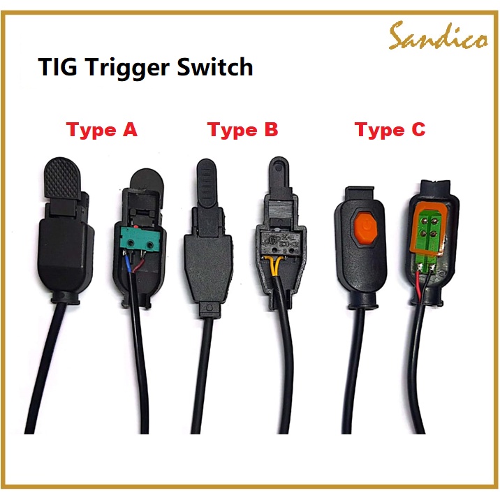 Trigger switch for TIG torch WP17/WP18 | Shopee Malaysia