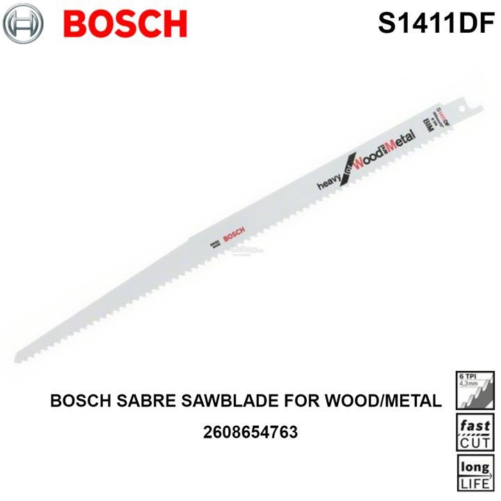 BOSCH S1411DF SABRE SAW BLADE & RECIPROCATING SAW BLADE | Shopee Malaysia