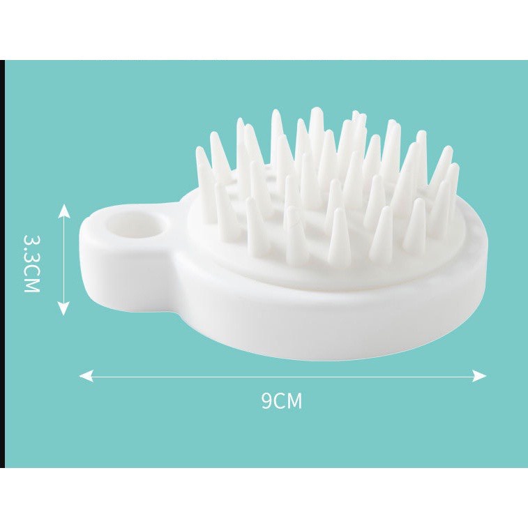10 Compact Silicone Shampoo Combs for Scalp Massage to Reduce Shedding ...