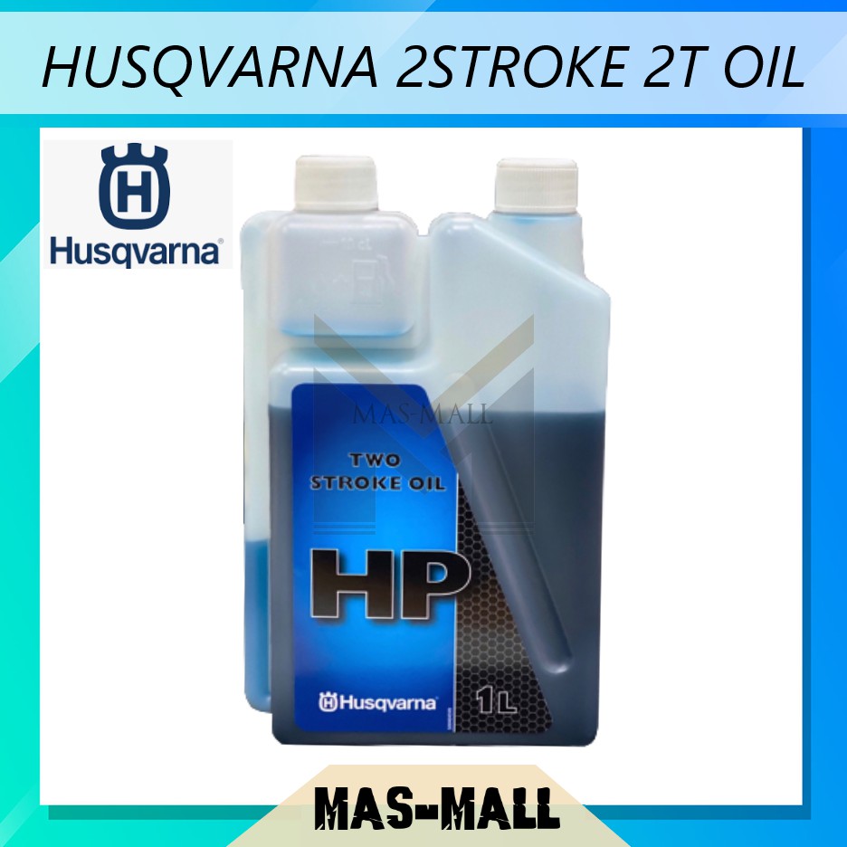 Husqvarna 2t Two Stroke Oil 1l Minyak 2t Shopee Malaysia