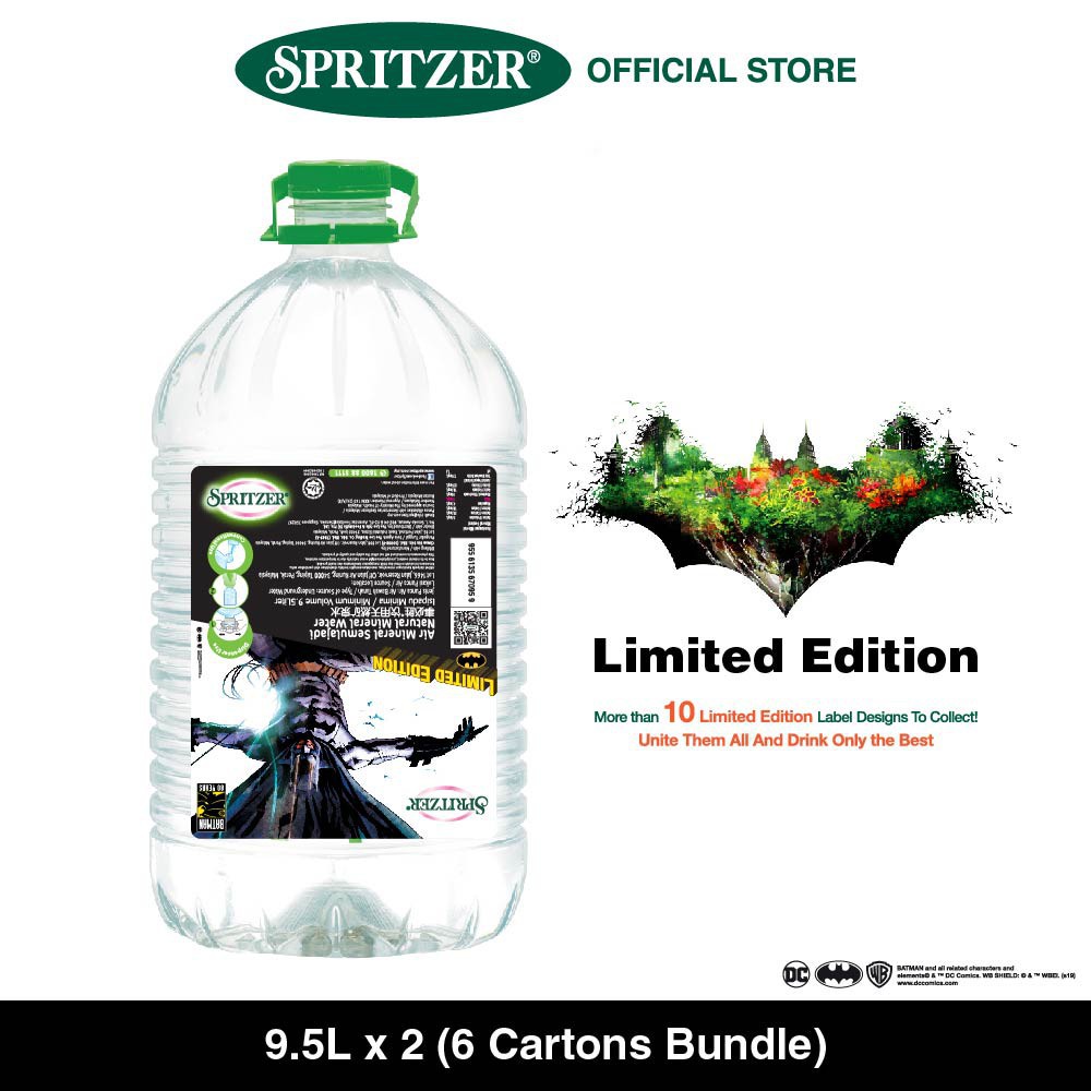 Spritzer Mineral Water - 6 Cartons (9.5L x 2) | Shopee Malaysia