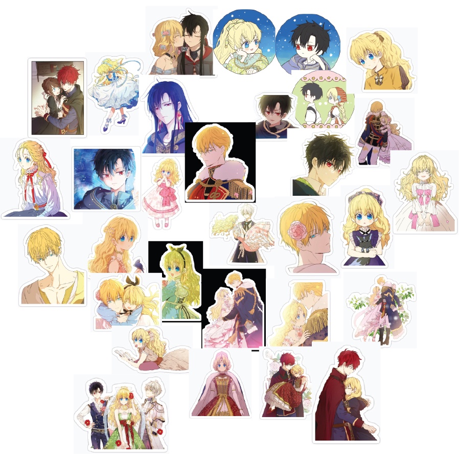 WMMAP Who Made Me A Princess Waterproof Stickers Set 1 (Matte/Glossy ...