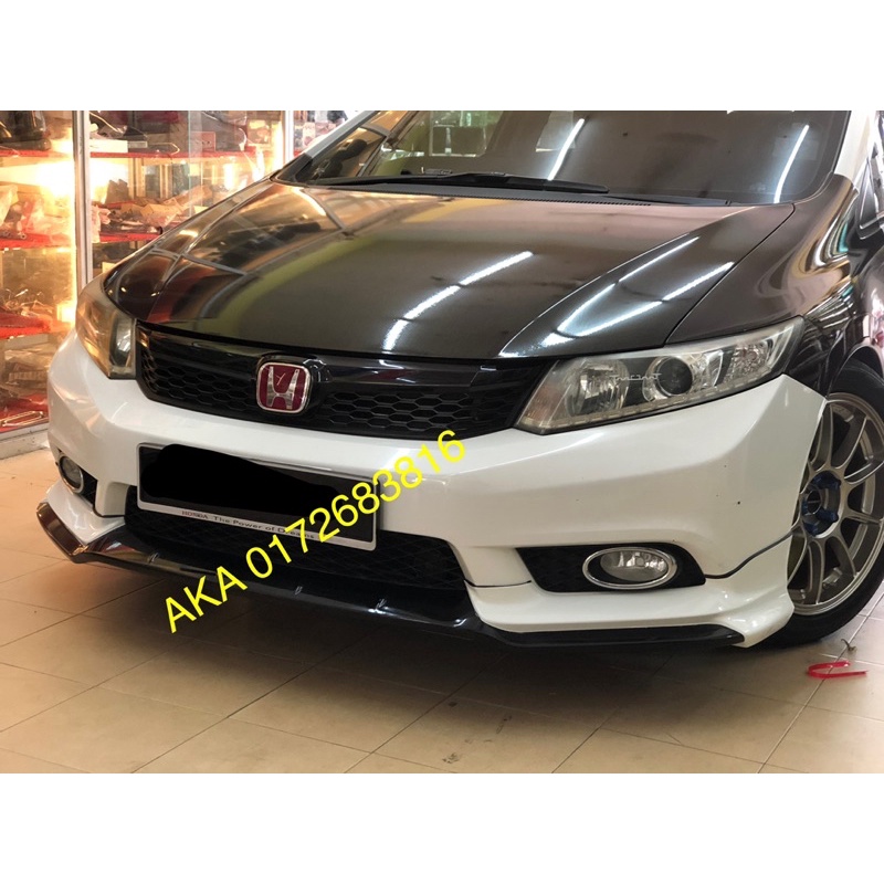 Honda Civic Fb 2012 2015 Bodykit Modulo Rs No Paint | Shopee Malaysia