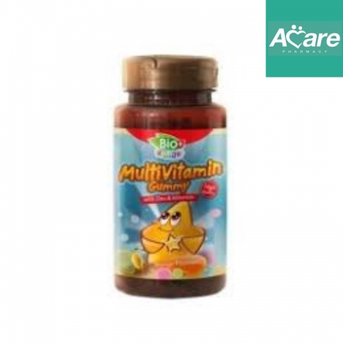 Bioplus Junior Multivitamin Gummy With Zinc & Minerals, 60'S+20'S ...