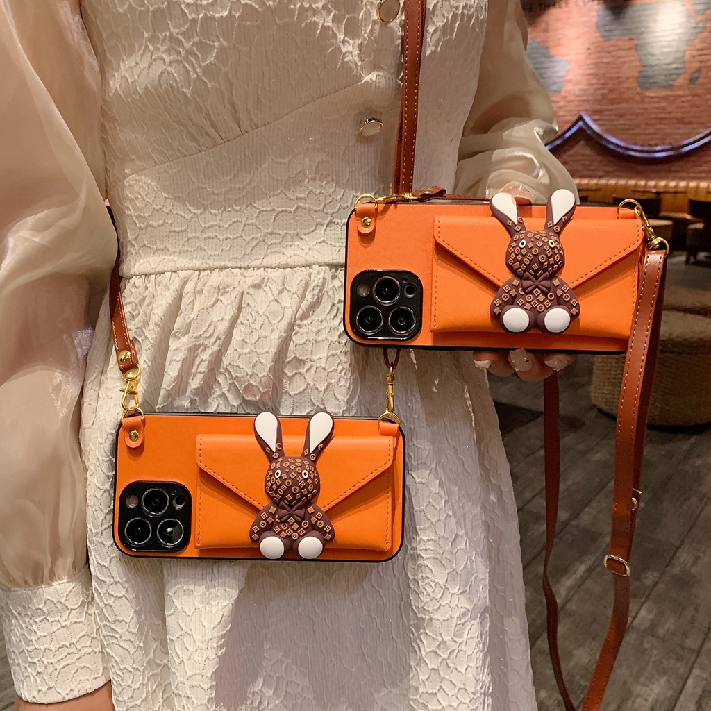 Sarung kad untuk iPhone 16 pro max Dengan Tali Lanyard Cangkang ...