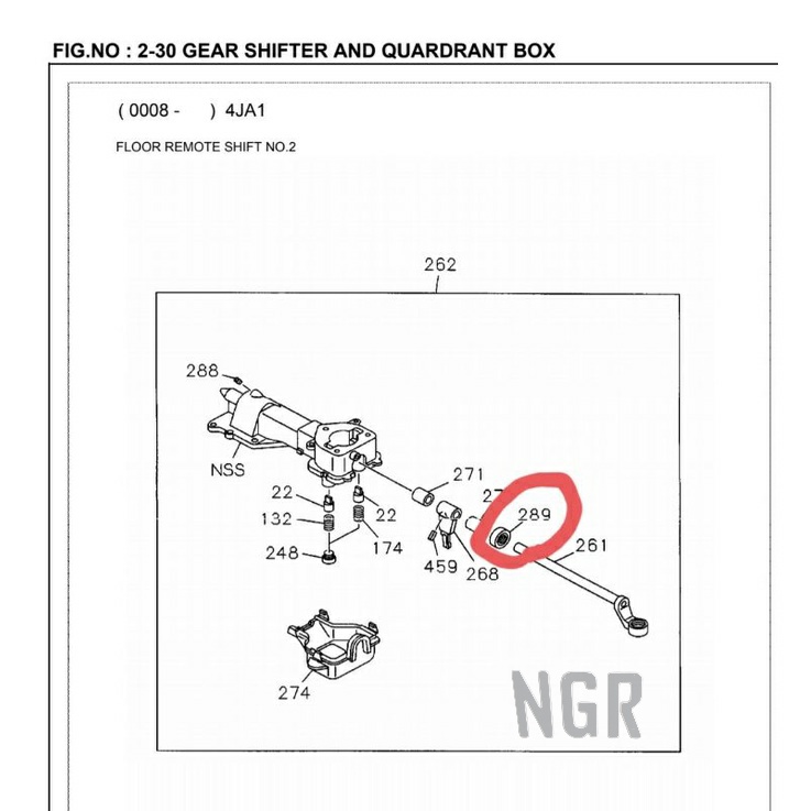 Isuzu Parts Quadrant Box Oil Seal for Isuzu Crosswind/Sportivo | Shopee ...