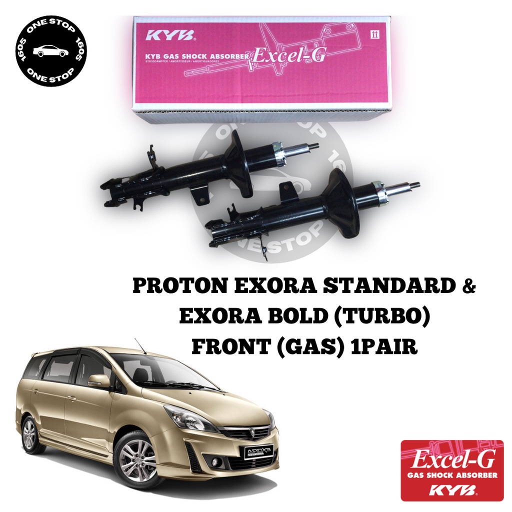PROTON EXORA STANDARD/ BOLD (TURBO) FRONT KYB KAYABA ABSORBER GAS 1PAIR ...
